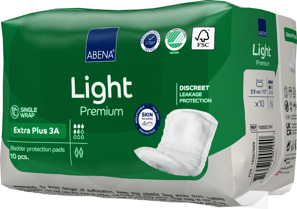 Abena Light Extra Plus for light incontinence – ABENA Online UK